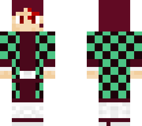 tanjiro kamado minecraft skin | Minecraft Skins