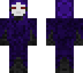 The purple Grim reaper: skintober | Minecraft Skin