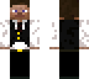 Vest Suit Steve | Minecraft Skin