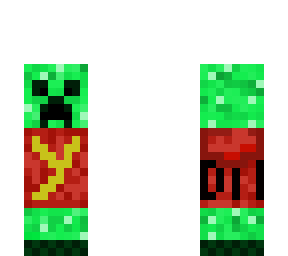 CREEPER 'Y' POOL | Minecraft Skin