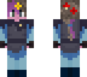 Flu queimado com luvas | Minecraft Skin