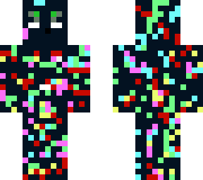 glithed herobrine | Minecraft Skin