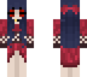 gothic spider lady | Minecraft Skin