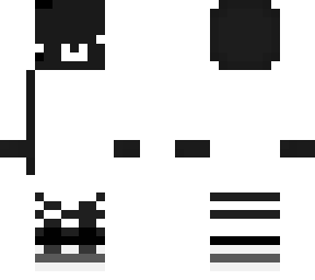 inverted noob but classic | Minecraft Skin