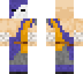 Masked Monk | Minecraft Skin