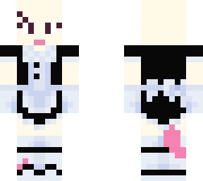 Reggie The Mouse Maid Dress | Minecraft Skin