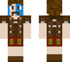 Scot with Moustache | Minecraft Skin