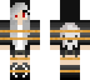 skeleton girl | Minecraft Skins