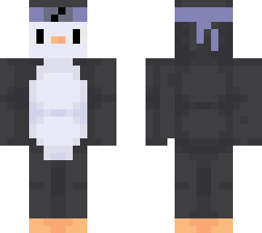 skin de pinguino con bandana nashe | Minecraft Skin