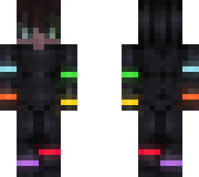 Skintober Day 3 Glow in the Dark | Minecraft Skin