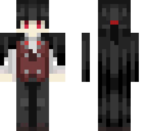 black vampire | Minecraft Skin