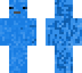 blue guy 2.0 real skin | Minecraft Skin