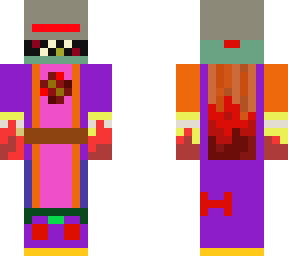 Breakfast Brainz Halloween | Minecraft Skin