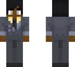 Brown Skin Suit 1 | Minecraft Skin