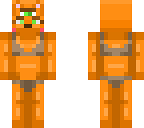 Eyebrowed Trice Eyed Kat! | Minecraft Skin