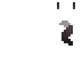 gray ears and tail | Minecraft Skin