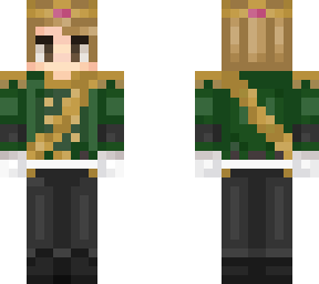 Kinf of The Bushland Isle | Minecraft Skin