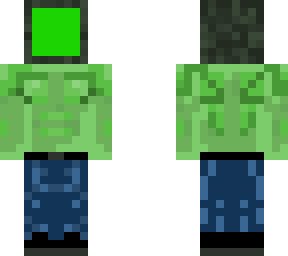 Slime explorer | Minecraft Skin