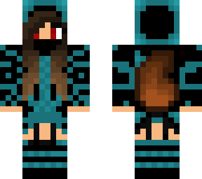 teal skin | Minecraft Skin