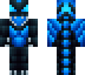 The Blue dragon | Minecraft Skin