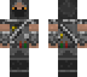 Thieves Guild - Gray Armor - Skyrim | Minecraft Skin