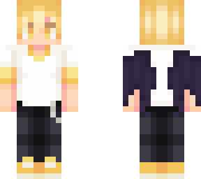 Black and gold | Minecraft Skin