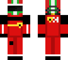 Ferrari F1 driver | Minecraft Skin