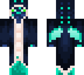 glow squid phantom thing | Minecraft Skin