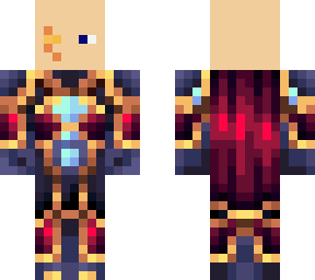 Helmetless Scarred Paladin | Minecraft Skin