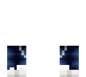 PB - Blue Jeans w/ Chain & Shoes | Minecraft Skin