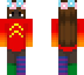 Pride skin (Progress) | Minecraft Skin
