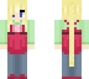 Rapunzel (Long Hair) | Minecraft Skin