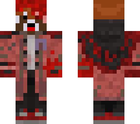 pirate red panda zombie | Minecraft Skins