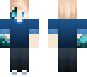 Blonde Boi Skulk Infection | Minecraft Skin