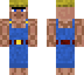 buff villager | Minecraft Skin