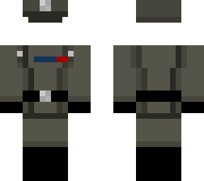 Imperial navy officer Commodore uniform | Minecraft Skin