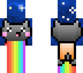 nyan cat | Minecraft Skin