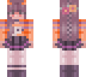 Tippy-Toe-Tippy-Toe; rce + skintober 5 | Minecraft Skin