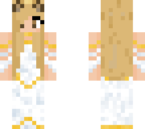 wedding cute blonde | Minecraft Skin