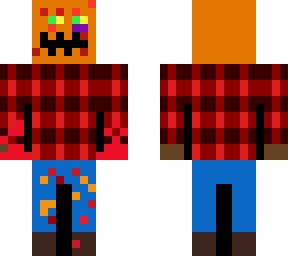 blood golem | Minecraft Skin