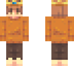 Crowned Fall outfit | Minecraft Skin