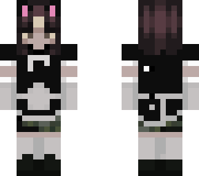 Maid Outfit Shadow | Minecraft Skin