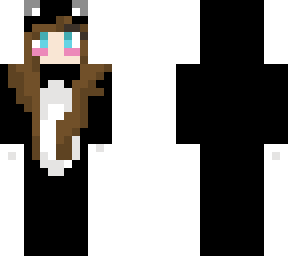panda girl | Minecraft Skins