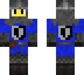 Blue falcon lego knight | Minecraft Skin