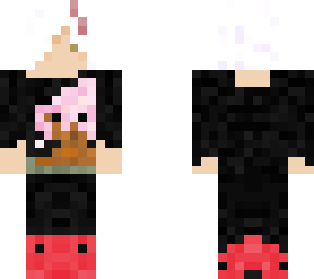 cherry blossom top | Minecraft Skin