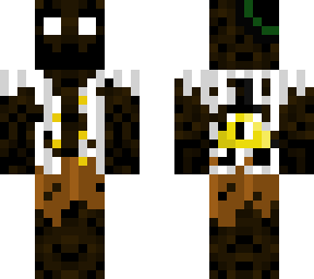 corrupted form white eye | Minecraft Skin