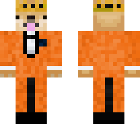 halloween doge crown | Minecraft Skins
