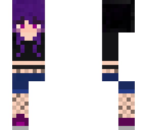 Emo Gorl Minecraft Skin