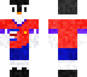 Faby plays de la seleccion de costa rica | Minecraft Skin