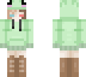 frog hoodie | Minecraft Skins